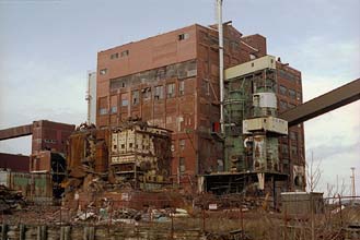 Saint John Photos -- Lantic Sugar demolition, Phase I